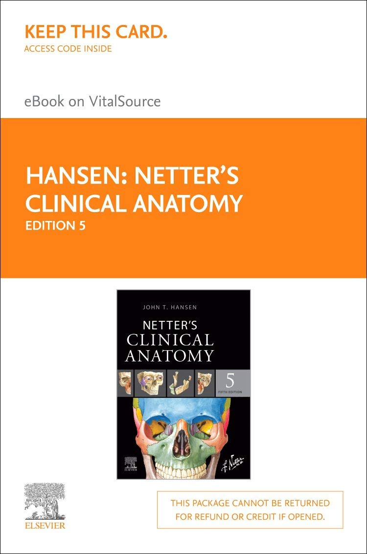 Netter's Clinical Anatomy - Elsevier eBook on VitalSource (Retail ...