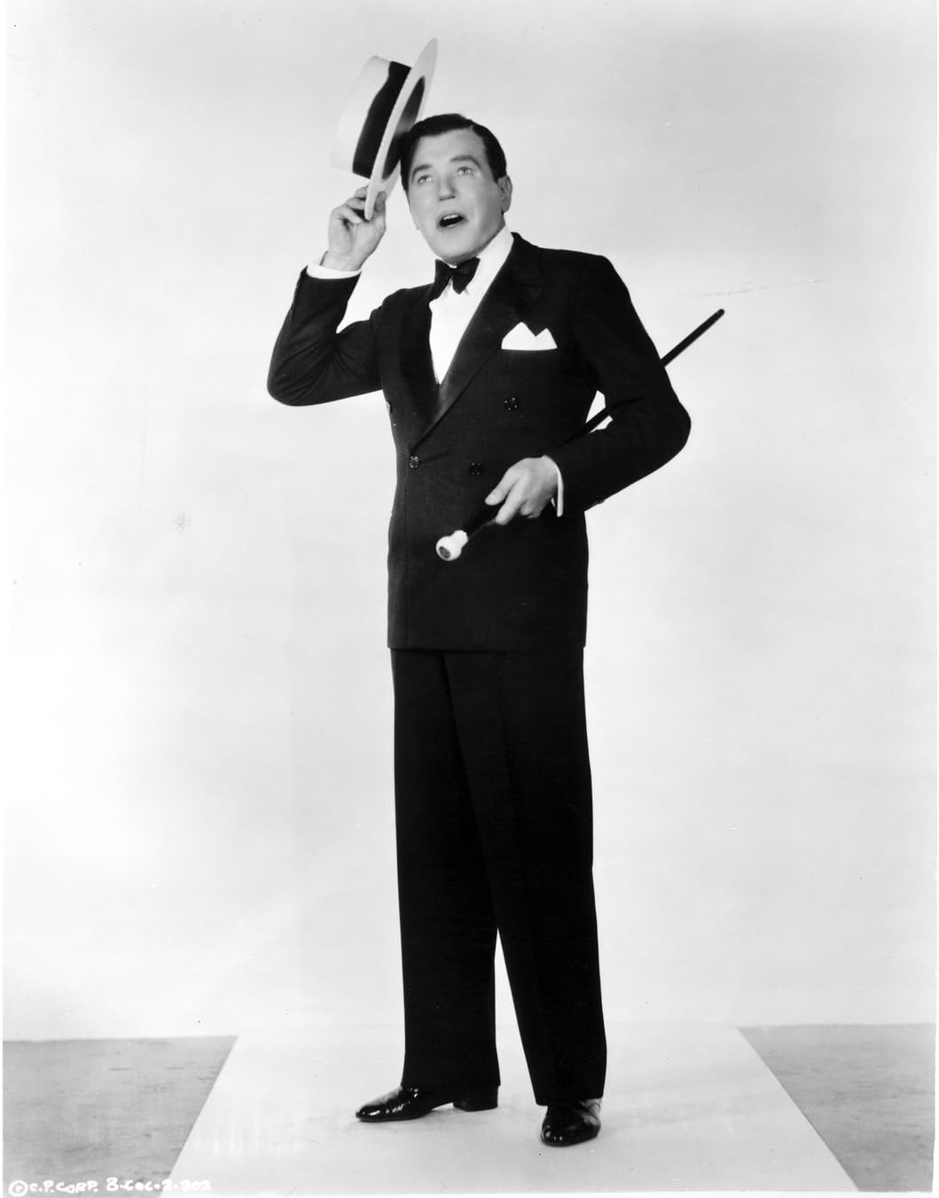 Amazon.com: Globe Photos ArtPrints Harry Richman Pose in Classic ...