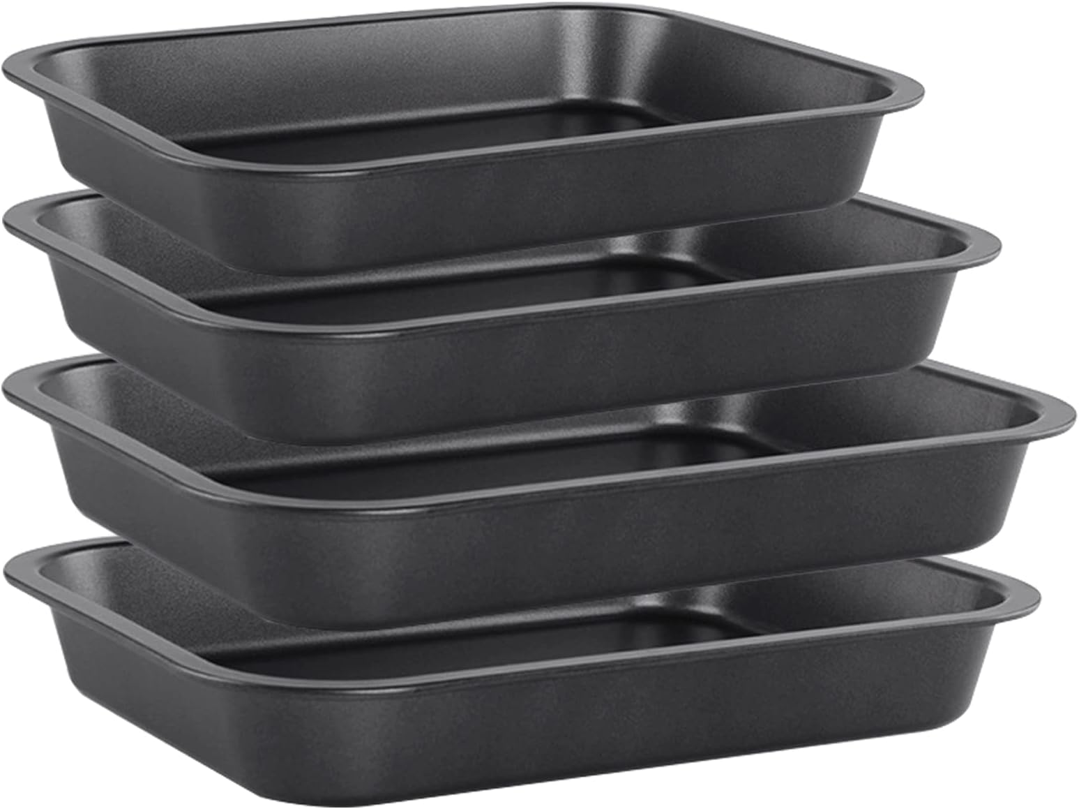 STARVAST Non Stick Oven Baking Trays, 3 Pieces Carbon Steel (PFOA Free ...