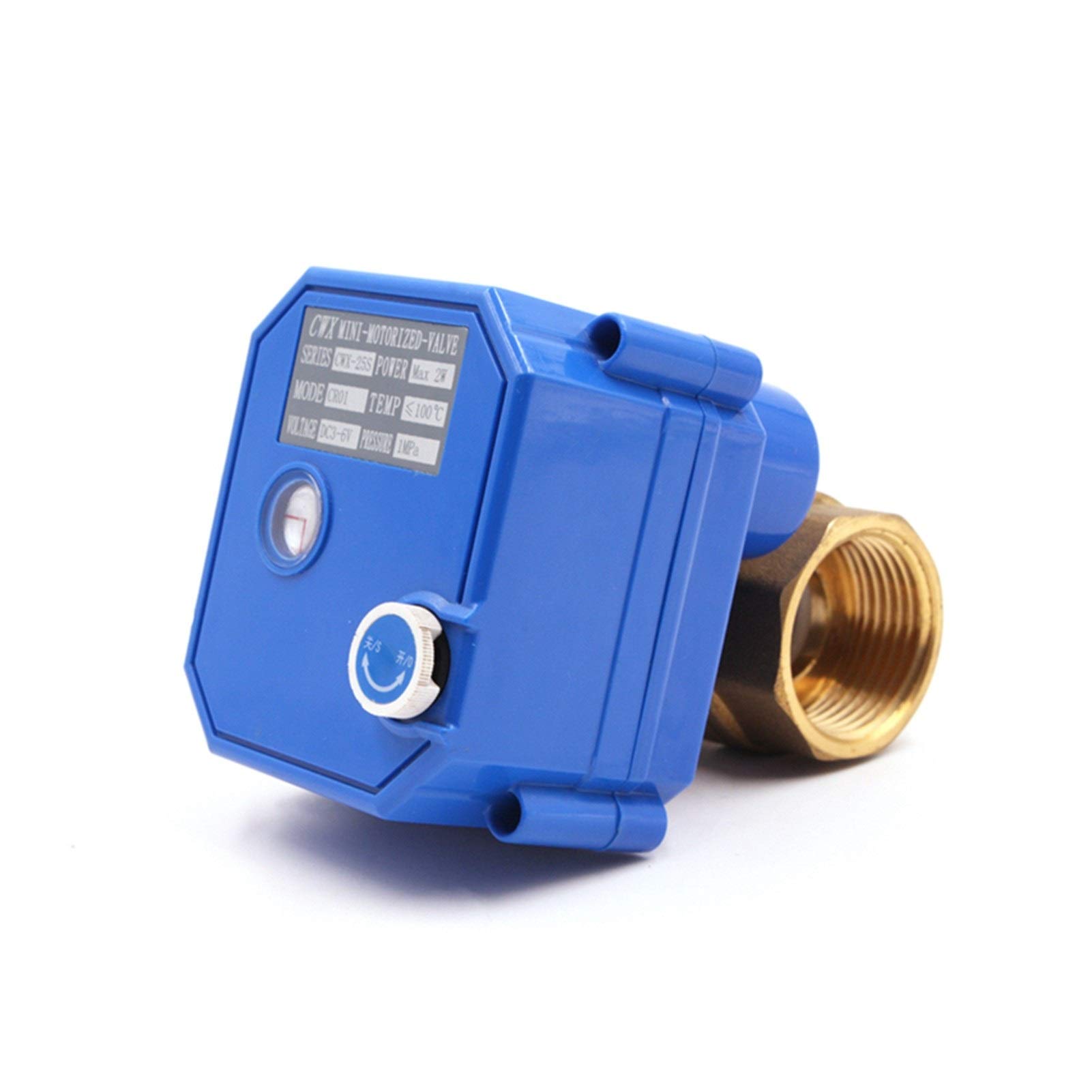 Buy Magnetic valve CWX-25S Electric Brass Ball Valve Motorized Ball ...