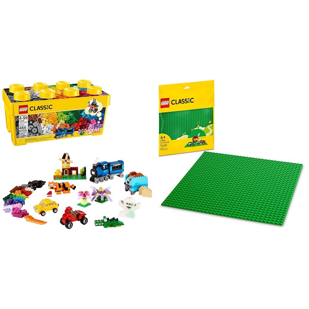 LEGO Classic Medium Creative Brick Box 10696 Building Toy Set with ...