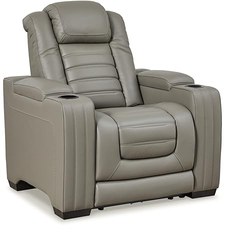 Amazon.com: Signature Design by Ashley Backtrack Power Recliner with ...