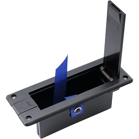 Amazon.com: 9V Battery Box Case Holder for Active Guitar Bass Pickup ...