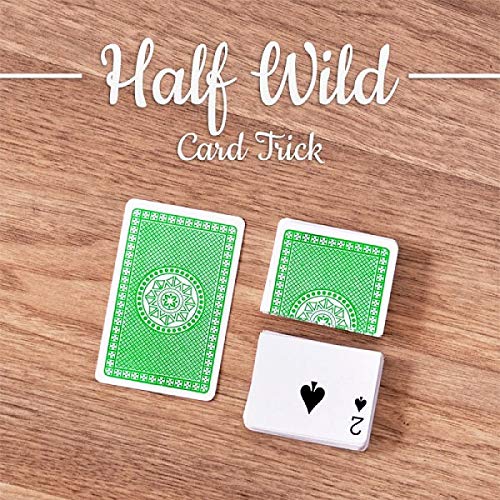 Buy MilesMagic Magician's Half Wild Card Trick (Deck Cut Into Two ...