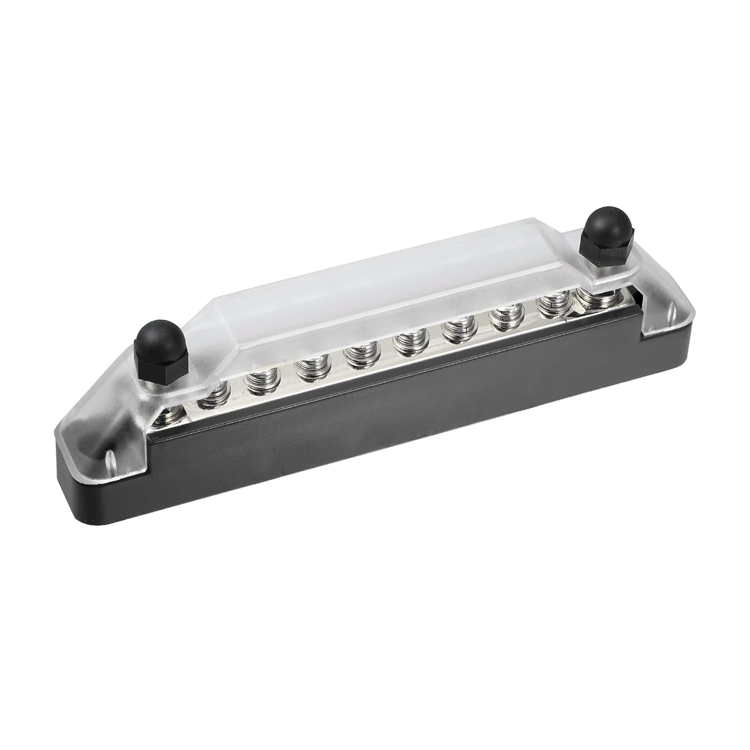 Amazon.com: X AUTOHAUX Terminal Bus Bar Power Distribution Block with 2 ...