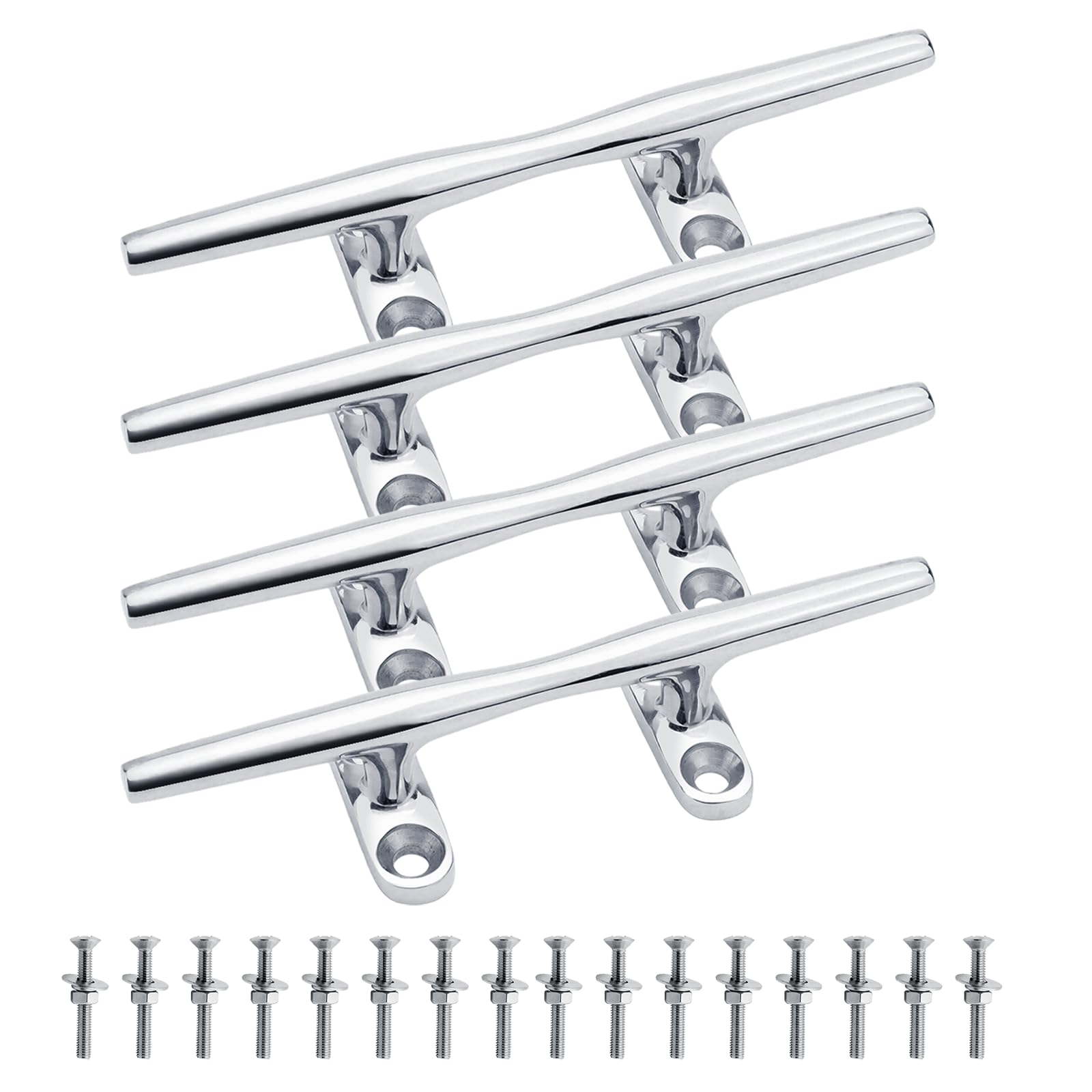 Snapklik.com : YANYUCB Boat Cleat Open Base 316 Stianless Steel ...
