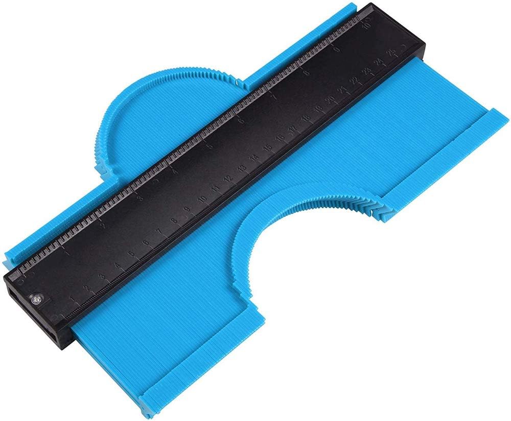 NYKKOLA Contour Gauge, 10 Inch Profile Gauge Contour Ruler Measuring ...