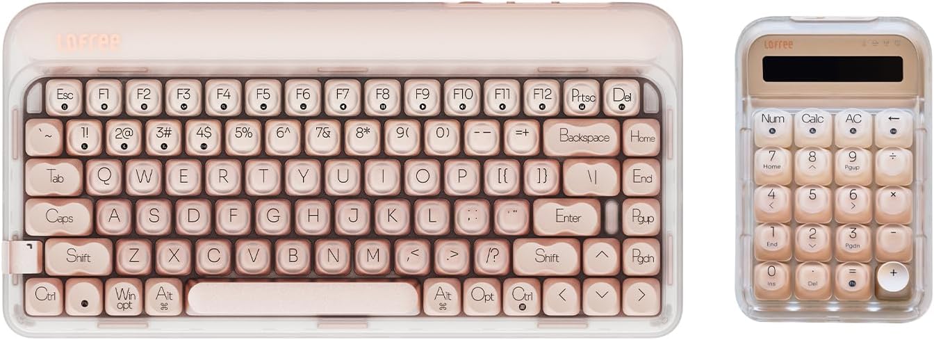 Amazon.com: LOFREE DOT Foundation Mechanical Keyboard with Tri-Mode ...