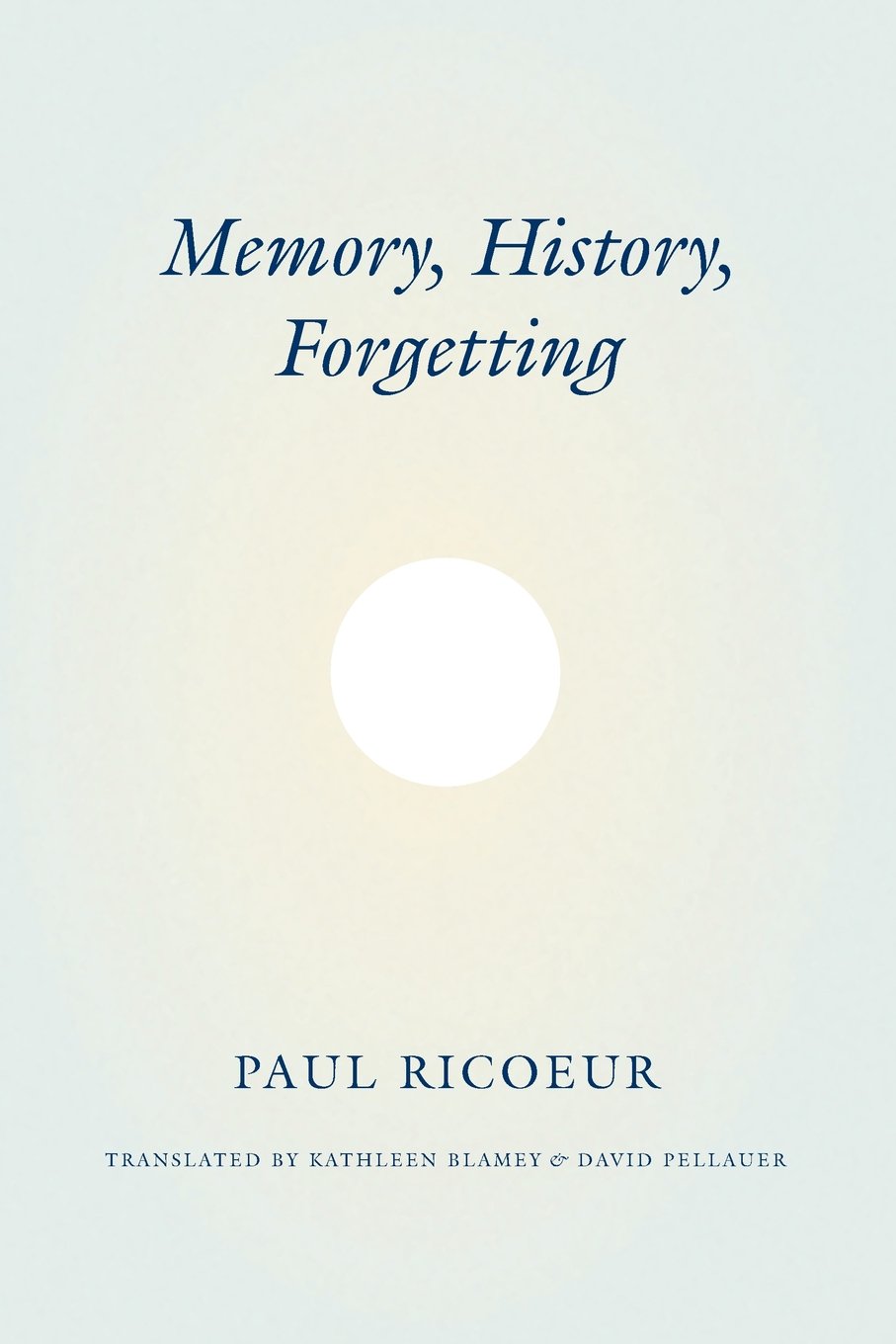 Memory, History, Forgetting: Amazon.co.uk: Ricoeur, Paul, Blamey ...