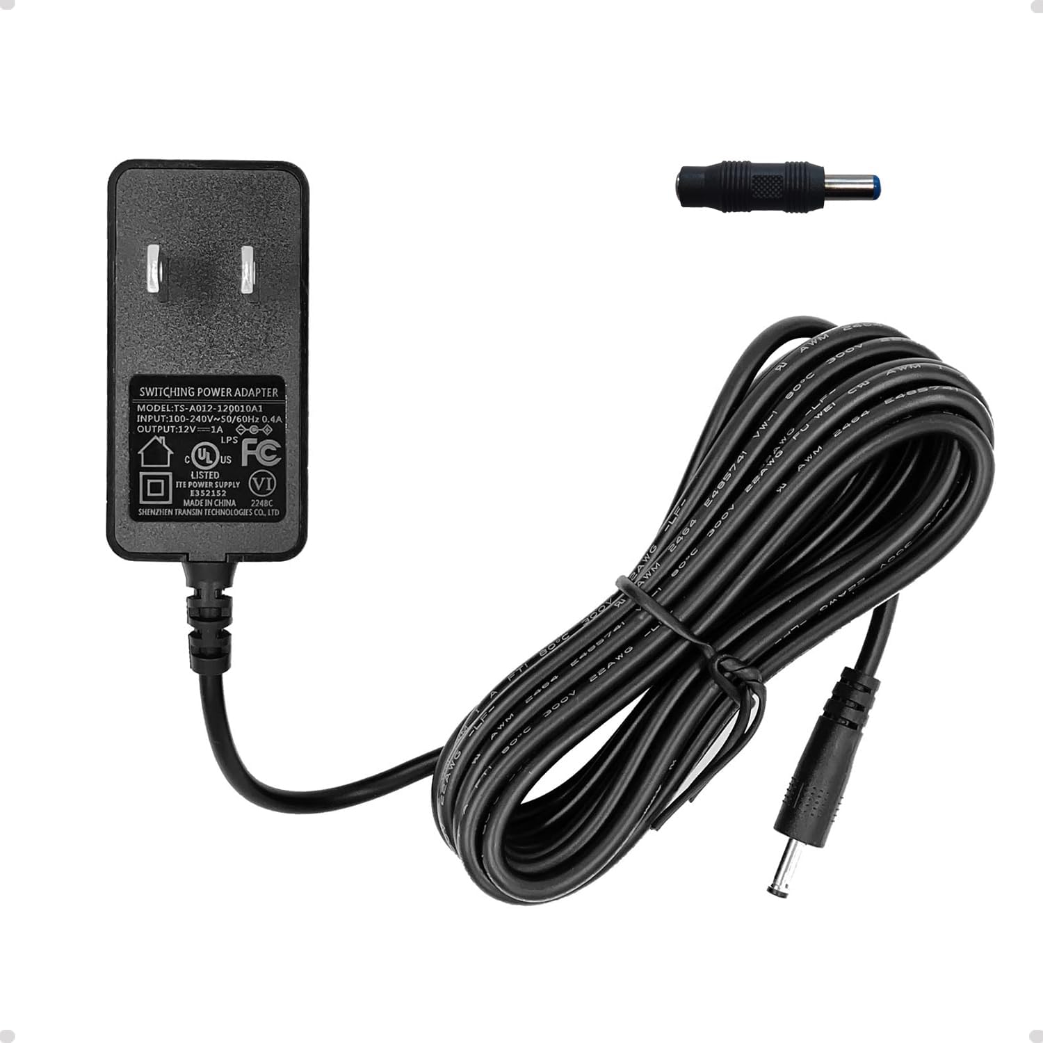 Amazon.com: Generic Power Supply Adapter,12V 1A 12 Watts AC DC Power ...