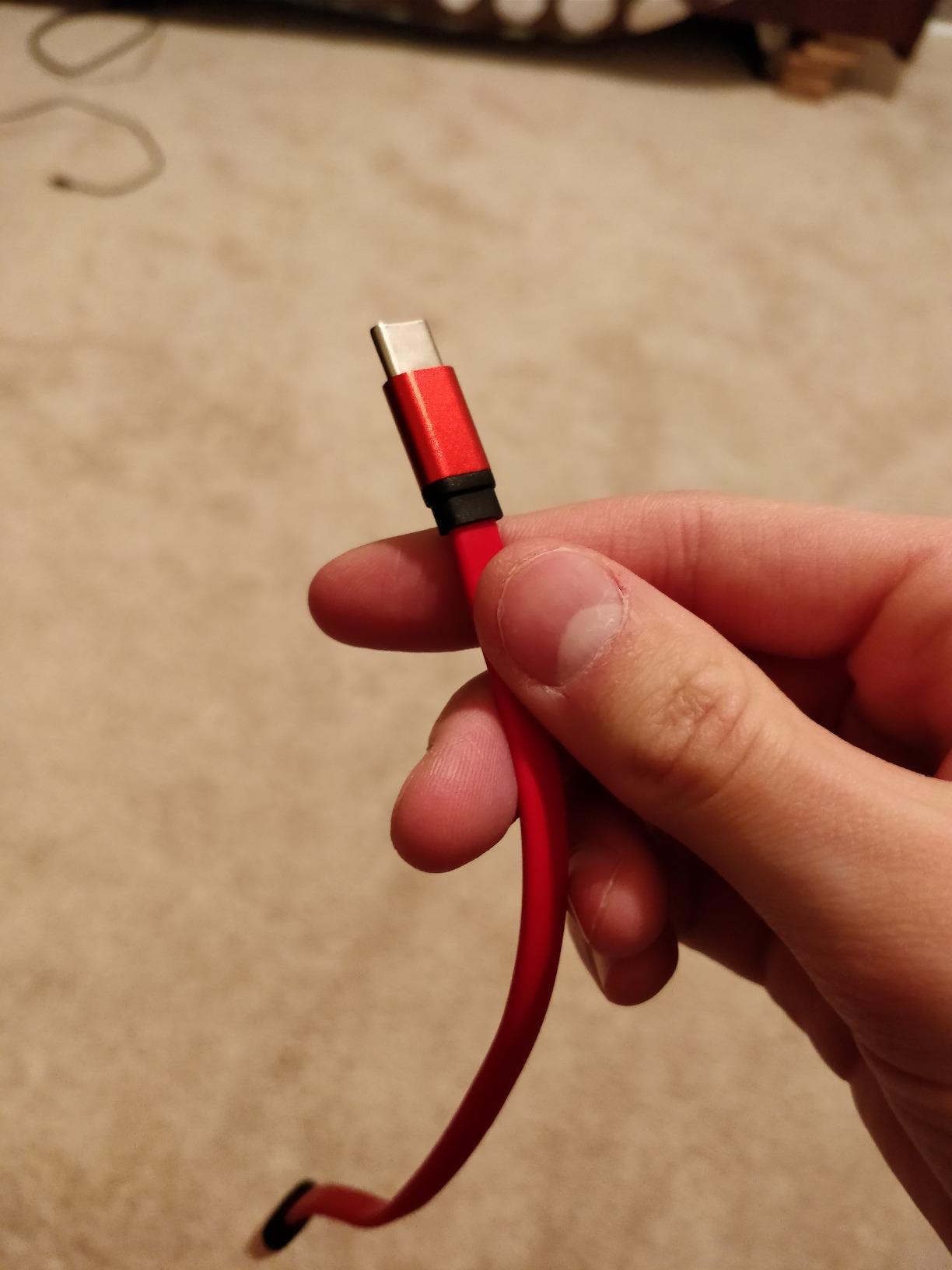 Amazon.com: USB Type C Cable,HQTech USB Flat/Noodle Charger & Sync ...