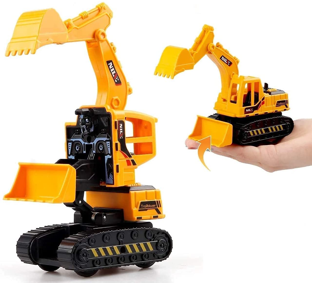 Buy ANITED Unbreakable Pull Along Back Excavator Construction ...