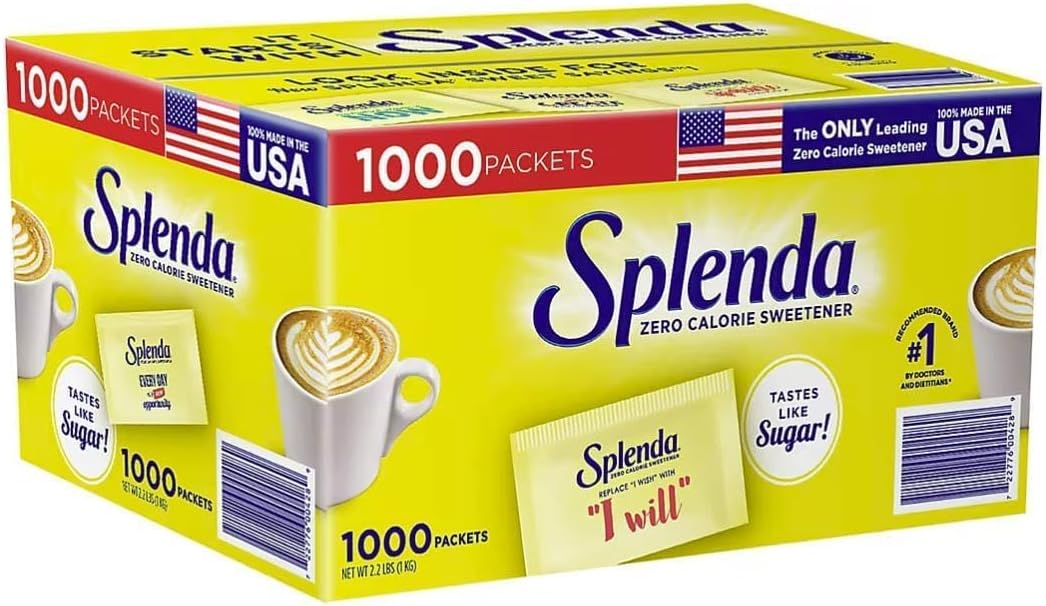 Amazon.com: Splenda No Calorie Sweetener Value Pack, 1000 Individual ...