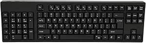 Amazon.com: Left Handed Keyboard, Ergonomic Layout, 109 Keys, Micro USB ...