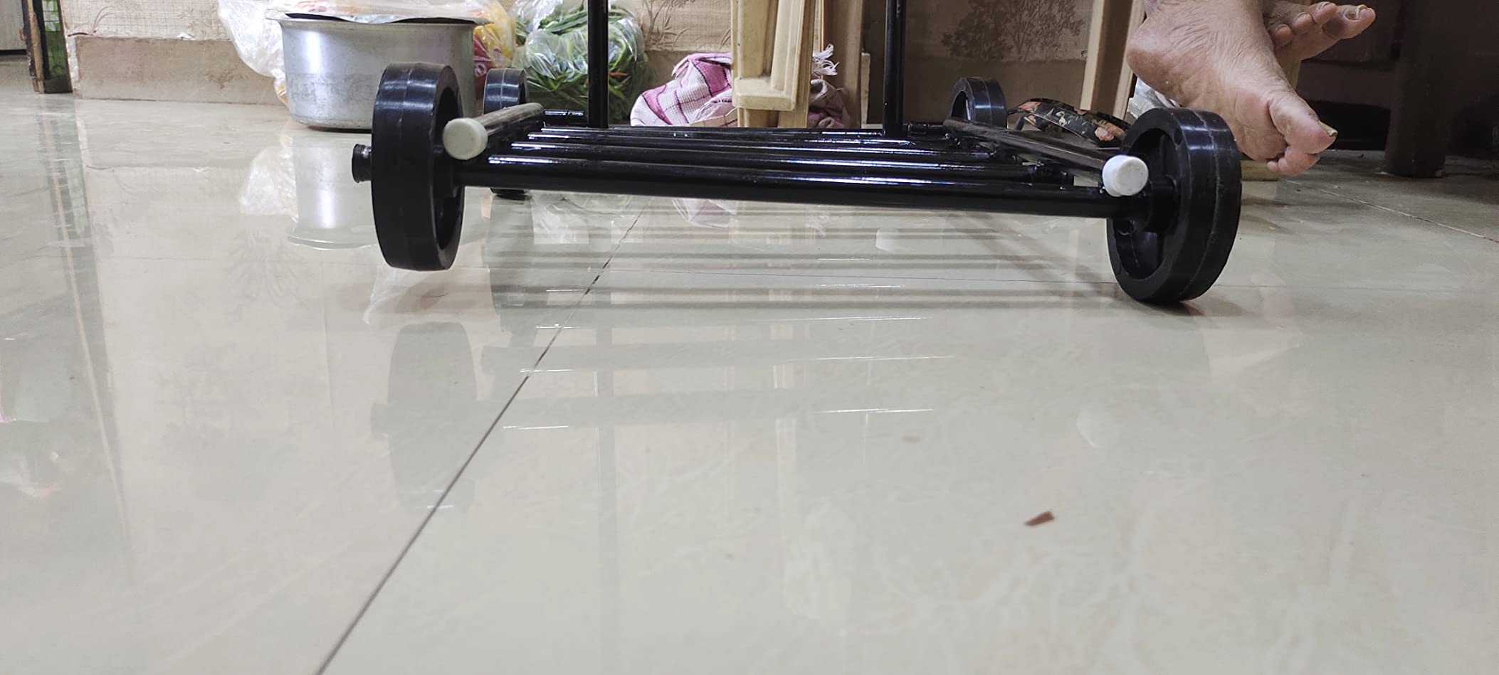Xplore 250kg Capacity PVC Foldable Platform Multipurpose Trolley for ...