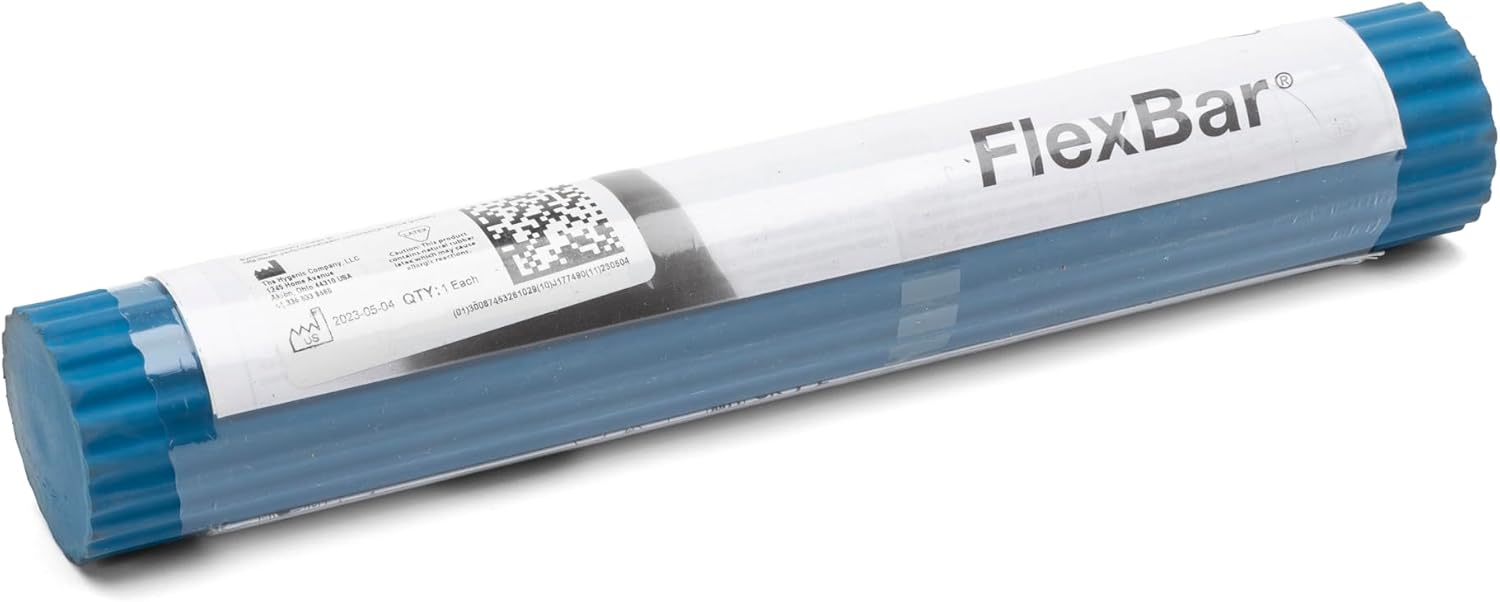 TheraBand FlexBar Resistance Bar for Medial Epicondylitis, Relieve Tendonitis Pain & Improve ...