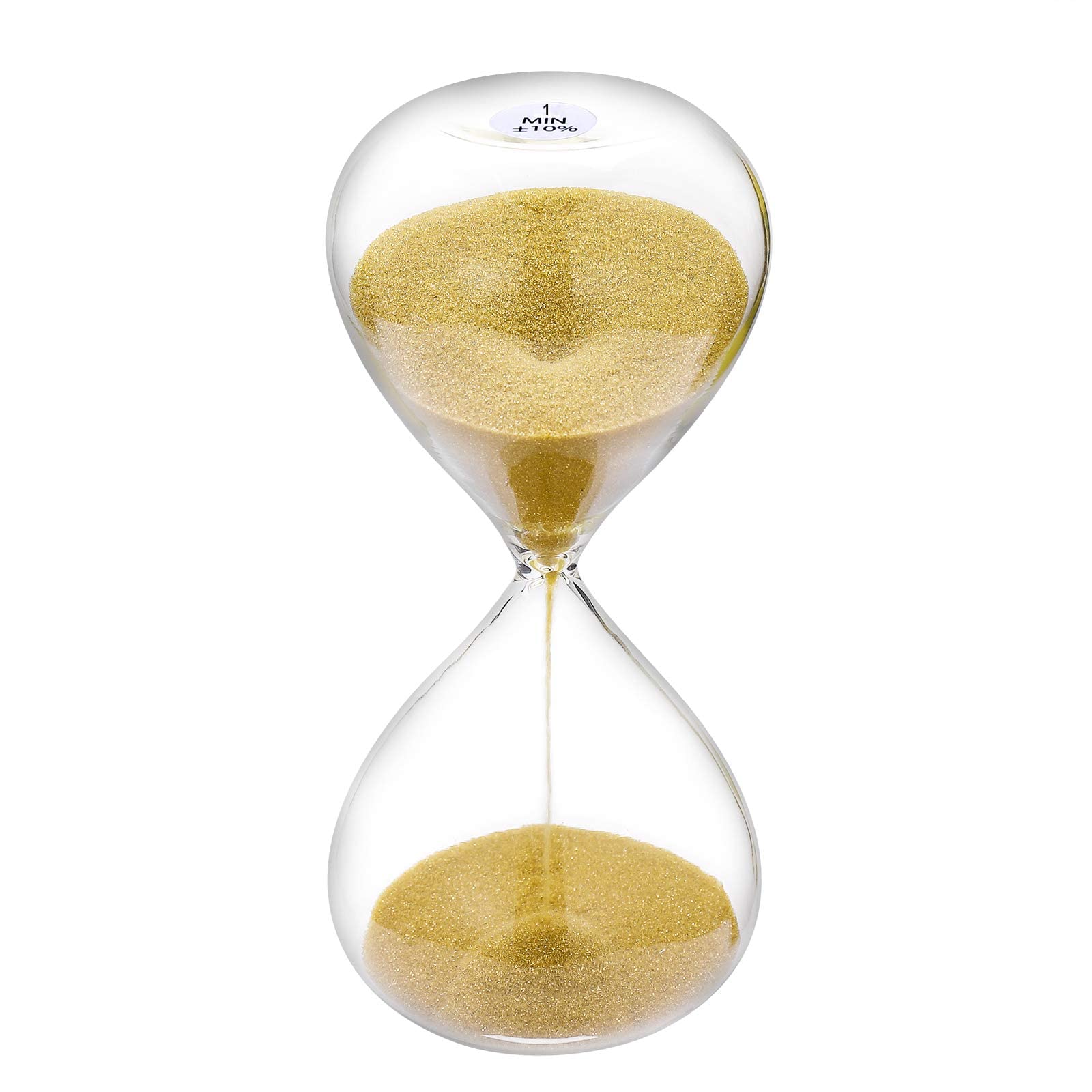 Buy SuLiao Sand Timer 1 Minute Hourglass, Gold Sand Watch 1 Min, 5.1 ...