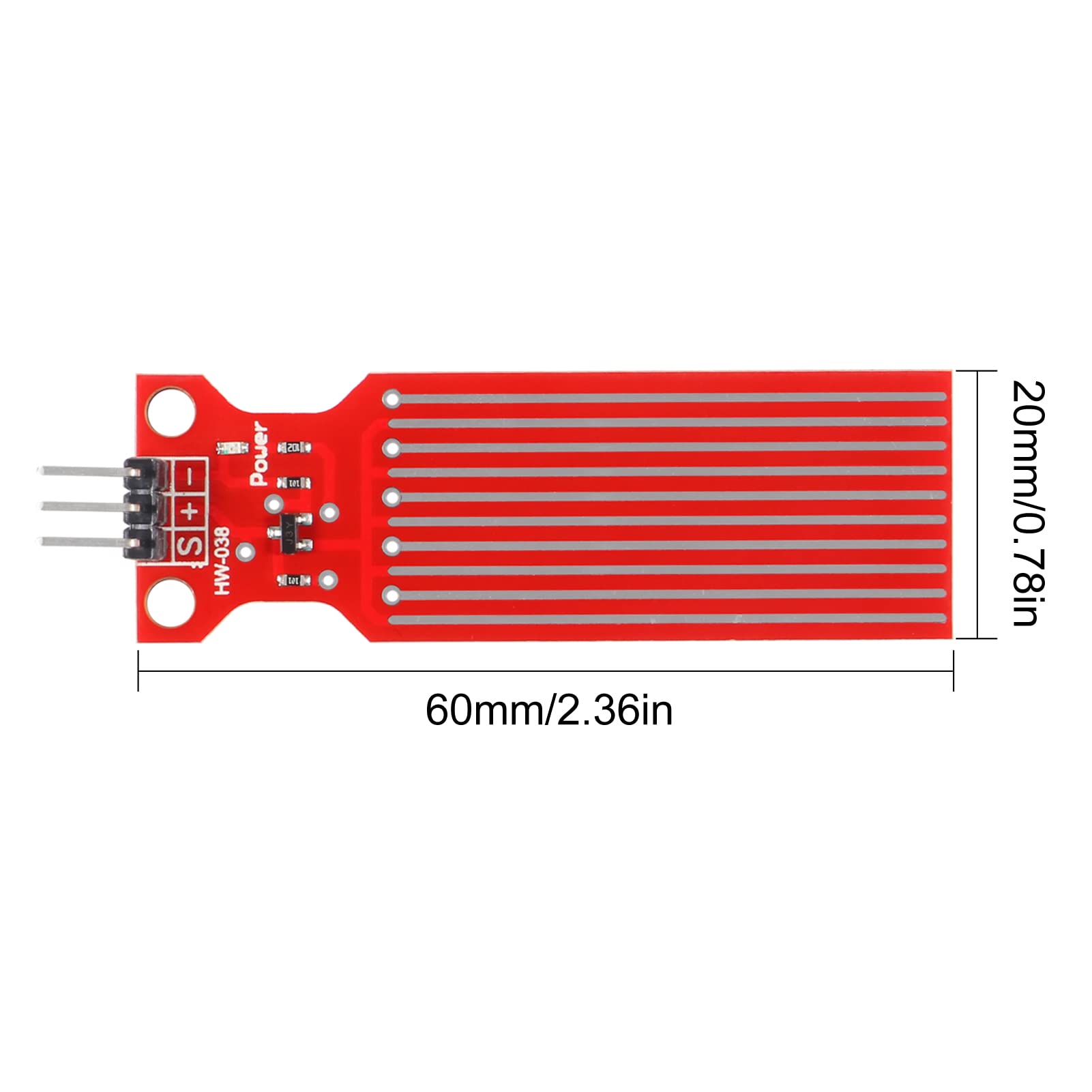 Snapklik.com : 10Pcs Rain Water Level Sensor Module DC 3V-5V 20mA Level Liquid Surface Depth ...