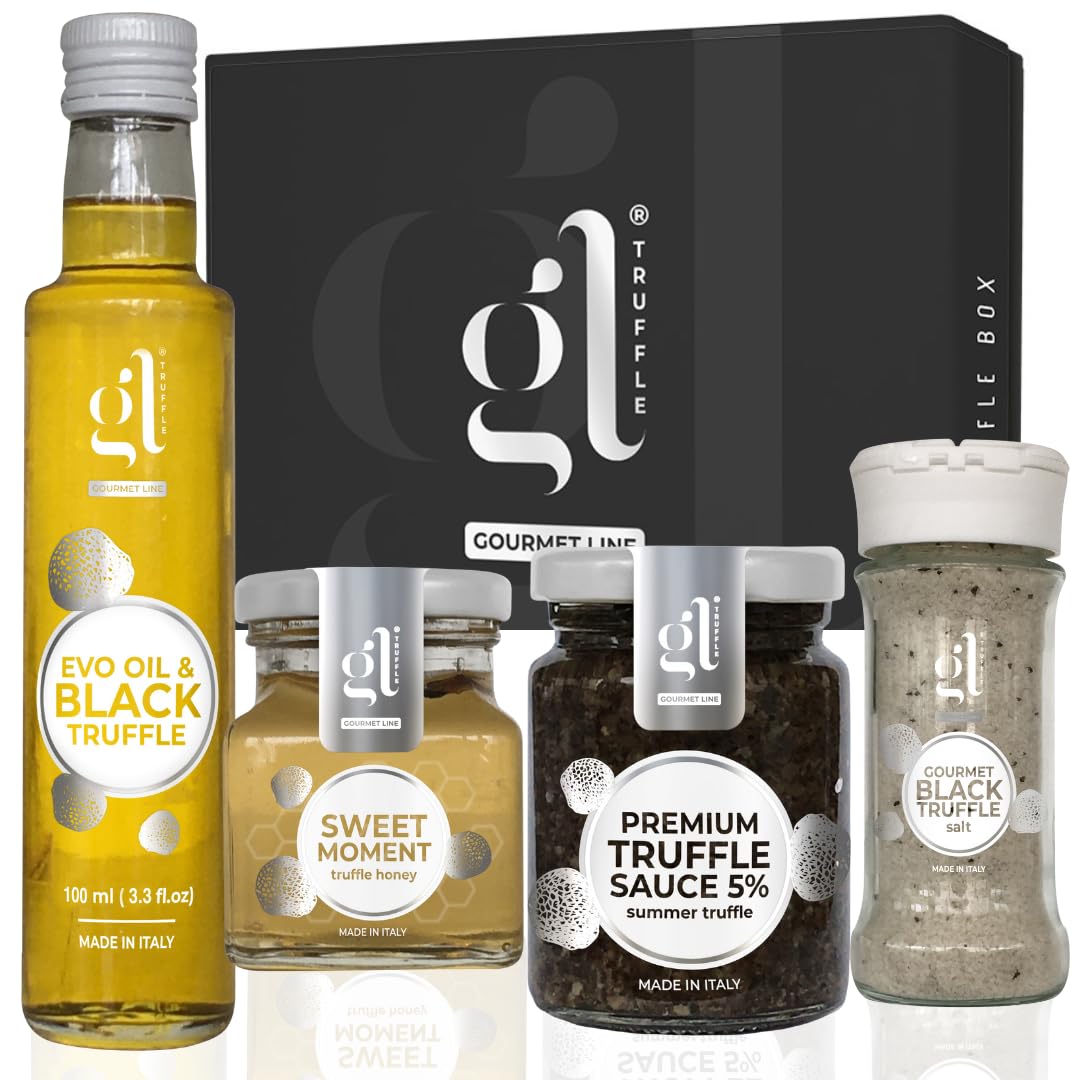 Amazon.com : GL Truffle GOURMET LINE, Gourmet Truffle Box Set, Recipes ...