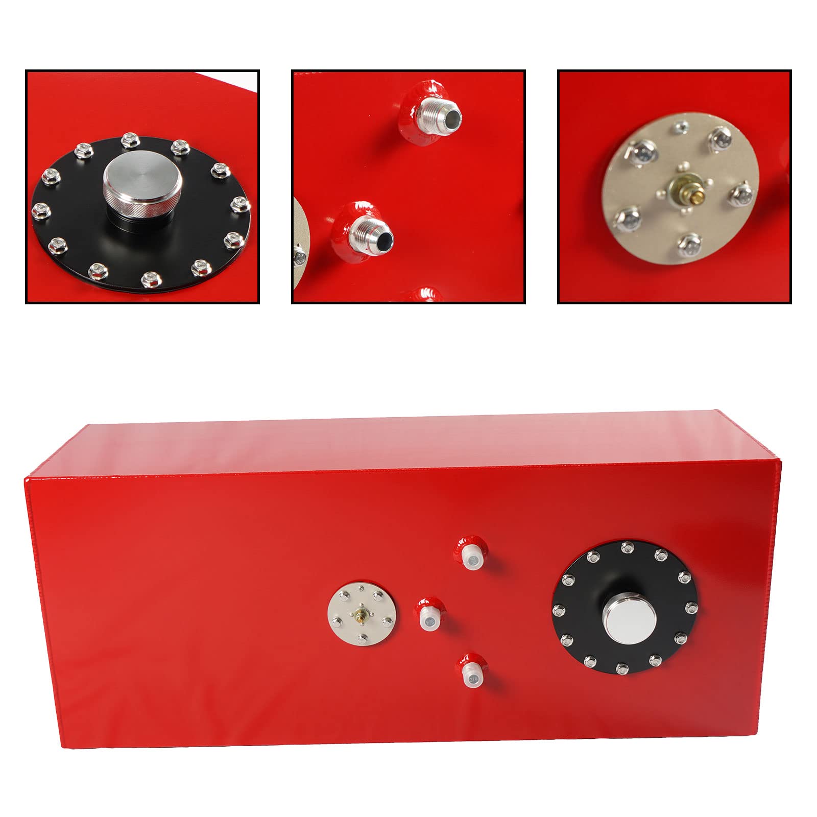 Snapklik.com : GSTP Universal 15 Gallon 57L Fuel Cell Tank Aluminum