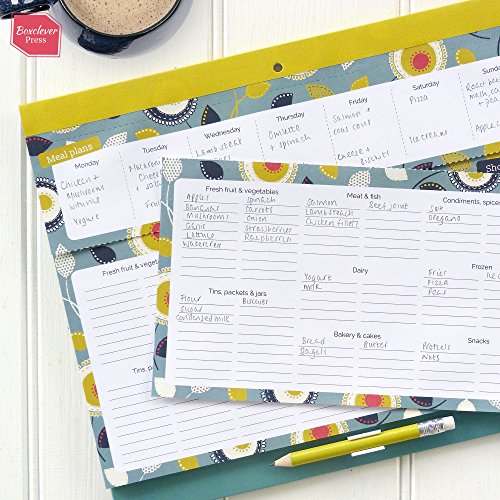 Boxclever Press Big Meal Planner Magnetic Refrigerator Grocery List Nearly US Letter Size boxclever-press-big-meal-planner-magnetic-refrigerator-grocery-list-nearly-us-letter-size