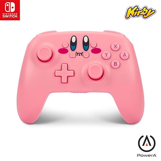 Amazon.com: PowerA Wireless Nintendo Switch Controller - Kirby ...