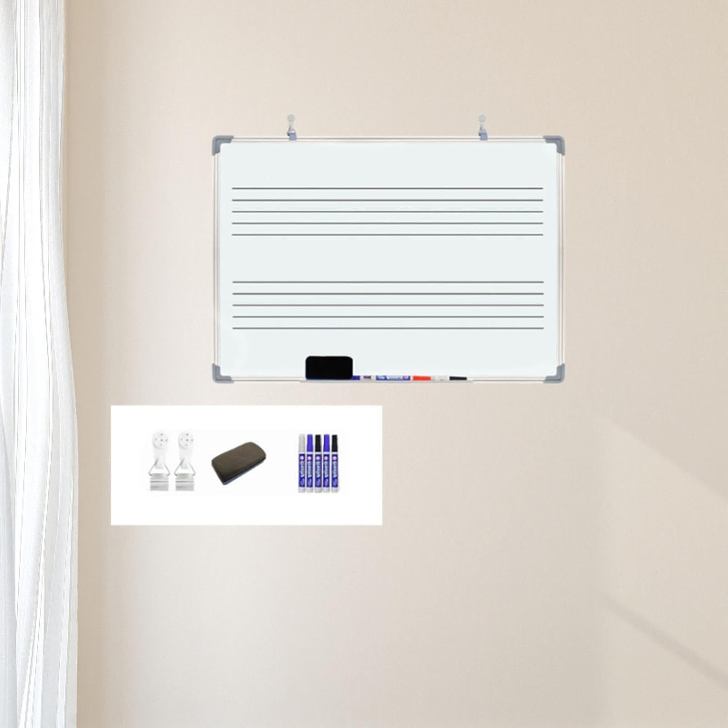 bnf Music White Board Teaching Aids Erasable Board for Office School ...