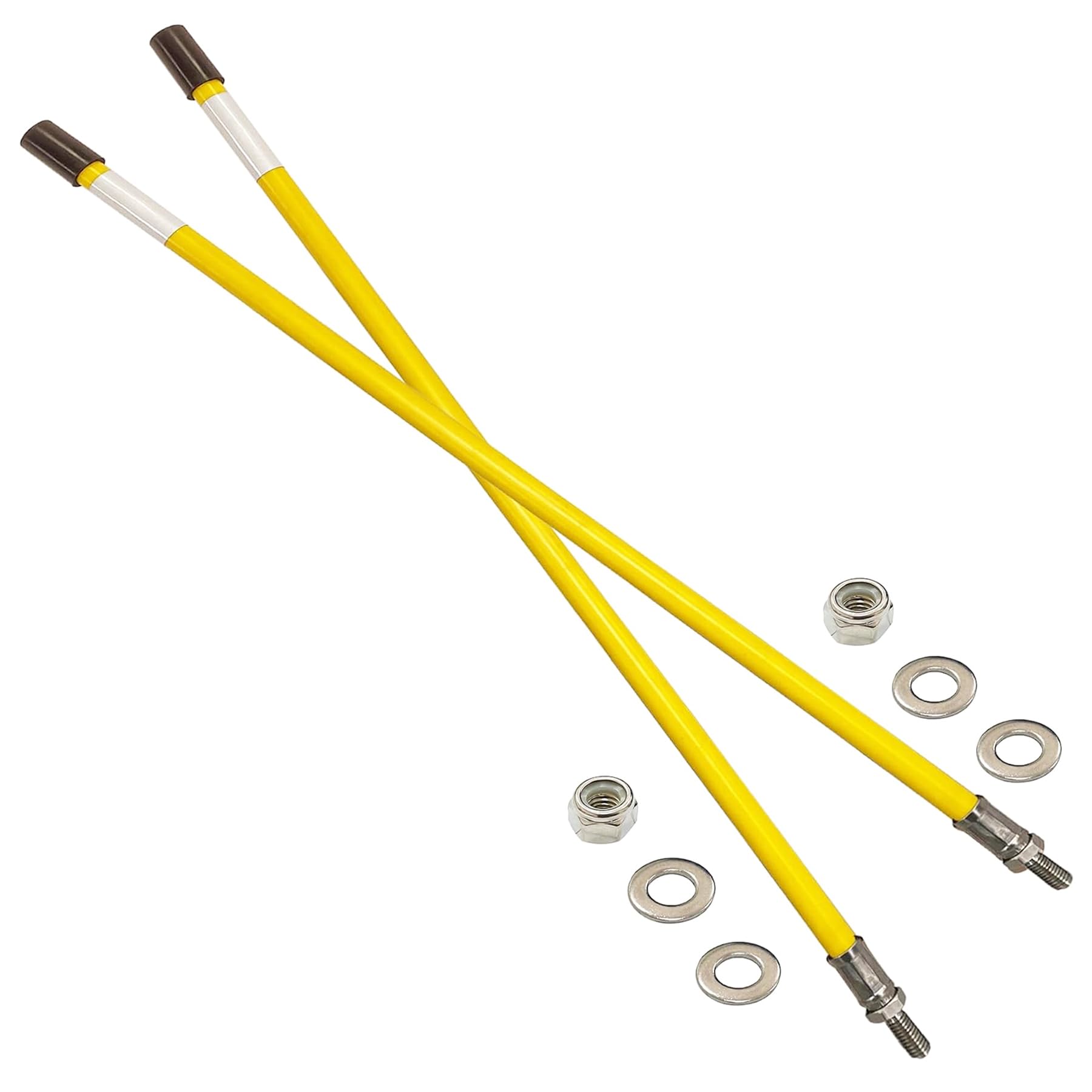 Amazon.com: Snow Plow Blade Markers Guides Kit 24''304 Stainless Steel ...