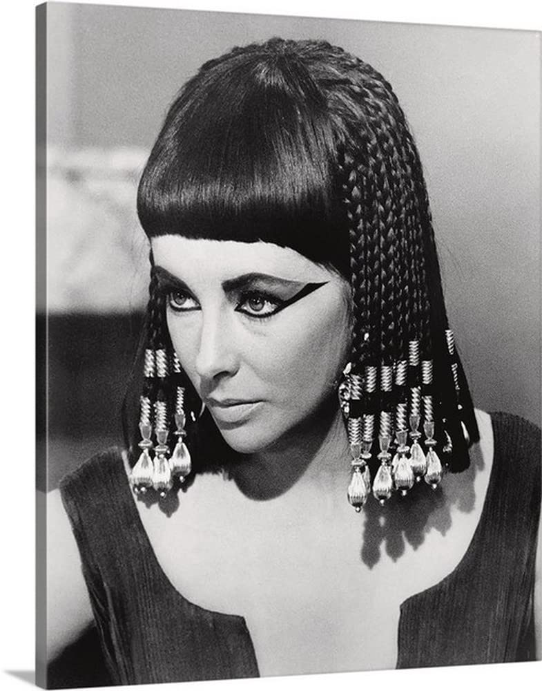 Elizabeth Taylor Cleopatra Black And White