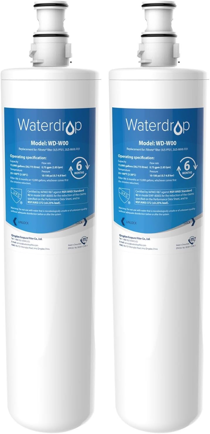 Amazon.com: EZTOS-1X, Replacement Water Filter, for WCES-15, and ...