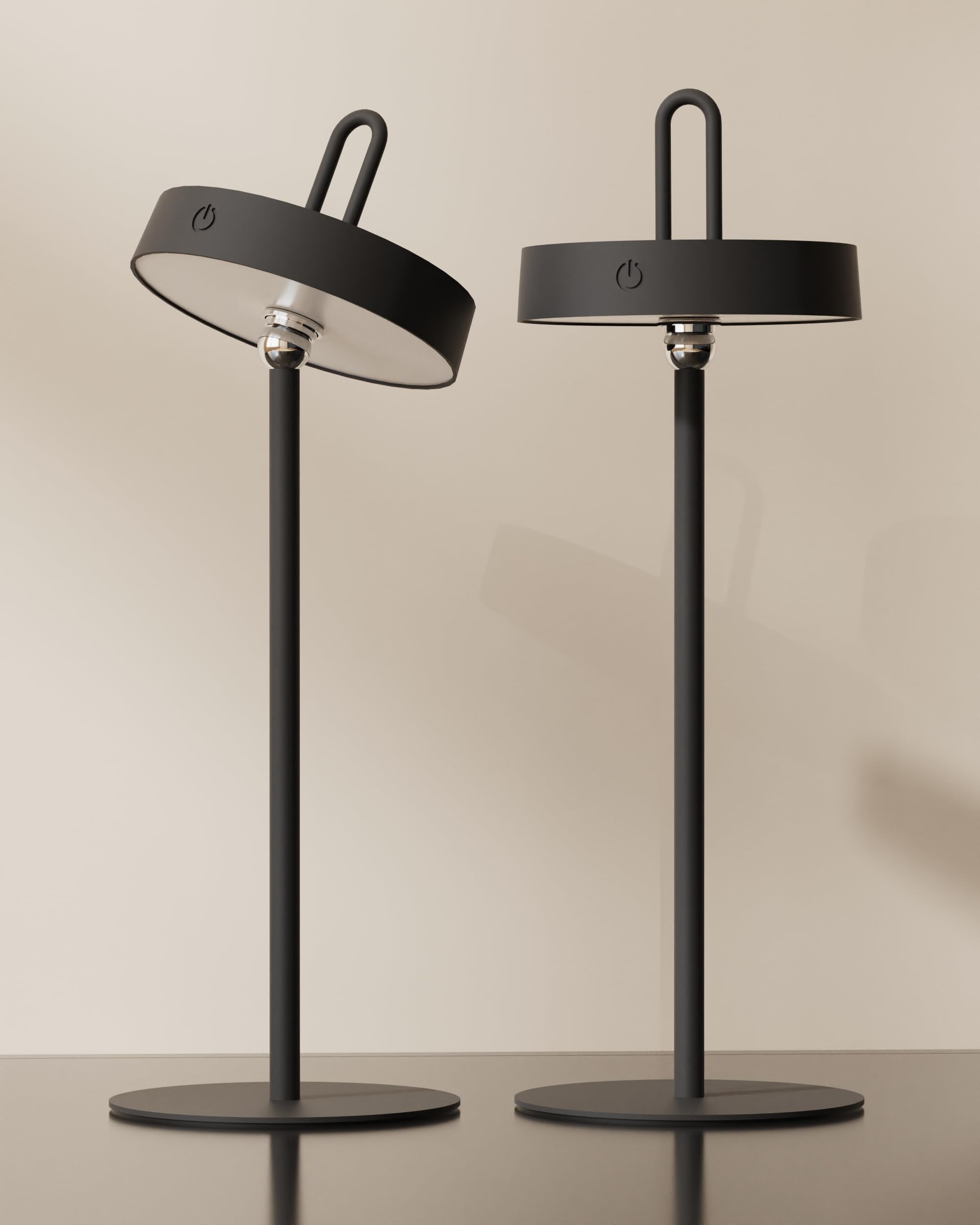 Lightapex Cordless Table Lamps, 2-Pack, Rechargeable Portable Lamps ...