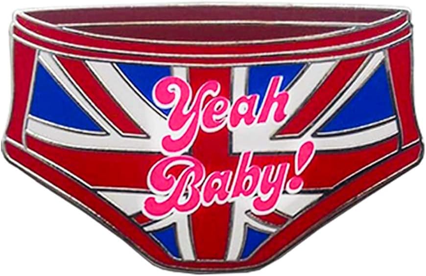 Amazon.com: "Yeah Baby" Enamel Pin | A. P. The International Man Of ...