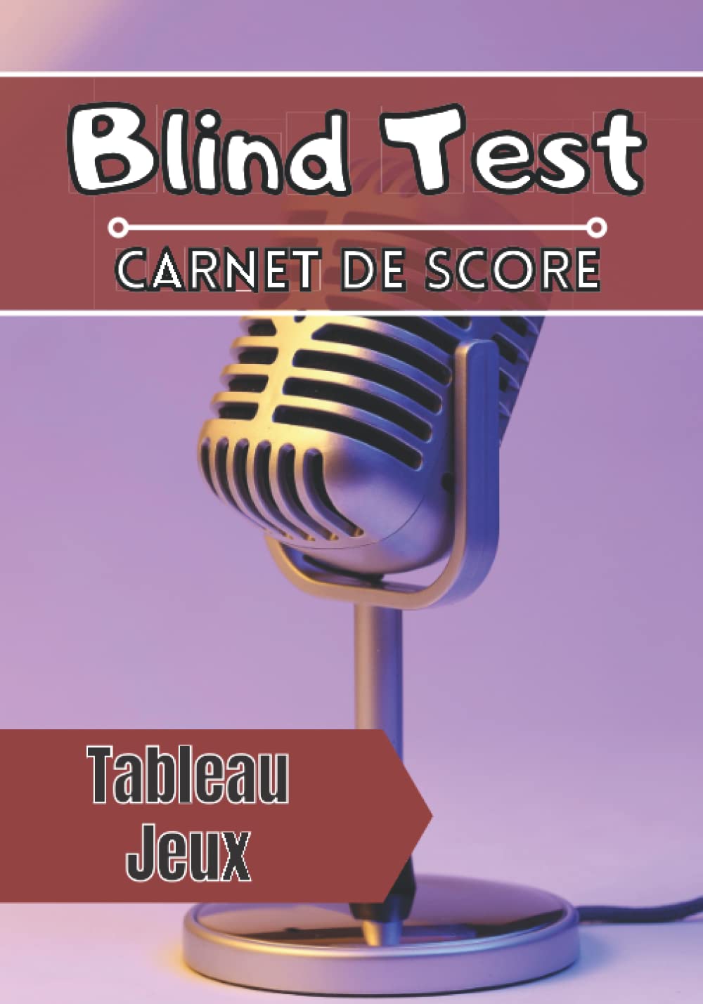 Buy Carnet de score Blind test: Grille de score à remplir | Règles et ...