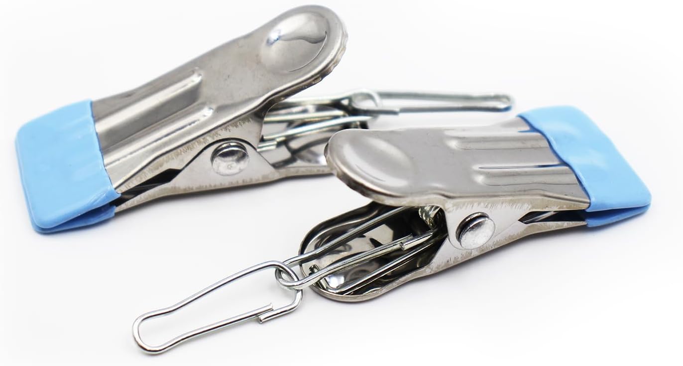 Amazon.com: HLGHLG Clothing Clips, 10 Chip Clips with a Length of 5.5 ...