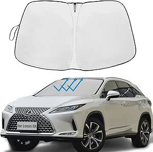 Amazon.com: Car Windshield Sun Shade for Lexus RX 2016-2022 Accessories ...