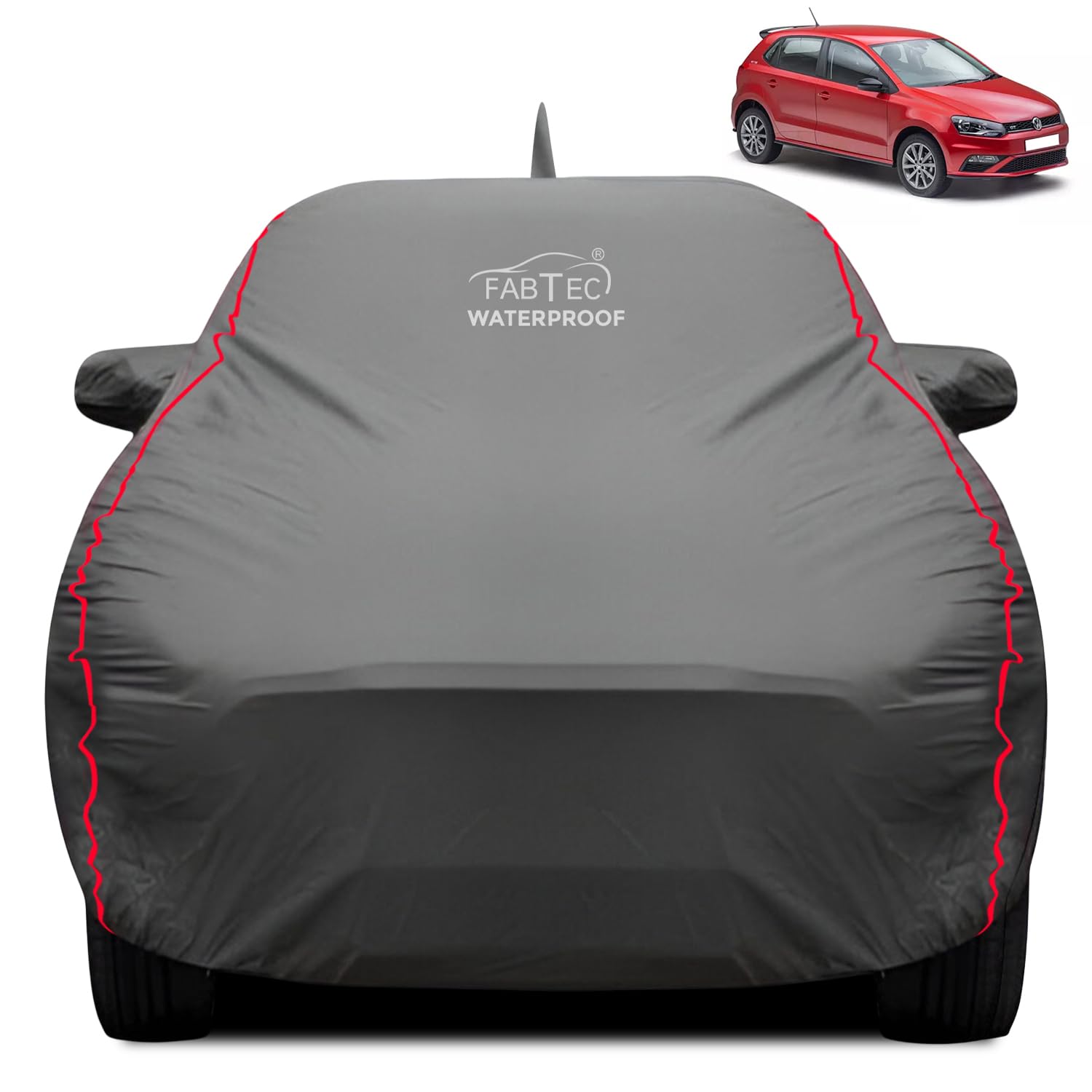 FABTEC Waterproof Premium Car Cover for Volkswagen Polo Super ...