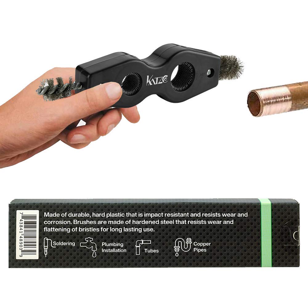 Snapklik.com : Katzco Pipe Cleaner Tool - 4 In 1-10.6 Inches - Cleans ...