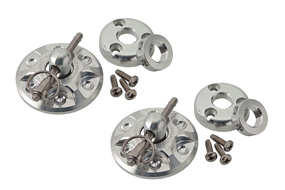 Ring Brothers Billet Hood Pins