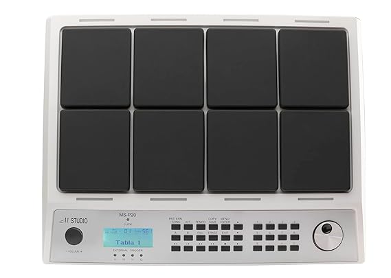 M-Studio MS-P20 PRO White Digital Percussion Octapad : Amazon.in ...