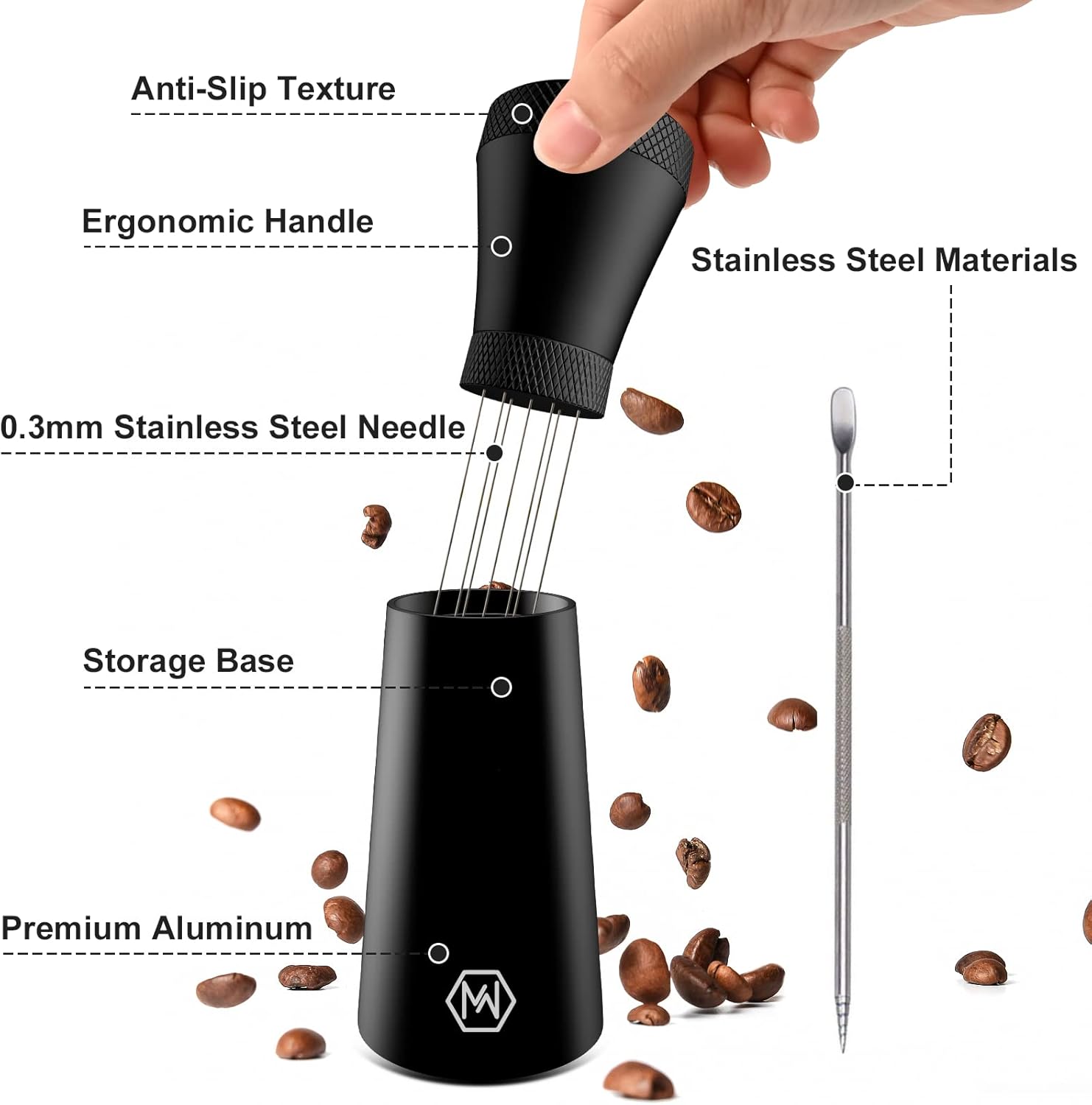 MEINV WDT – Herramienta de distribución de café expreso, distribuidor ...
