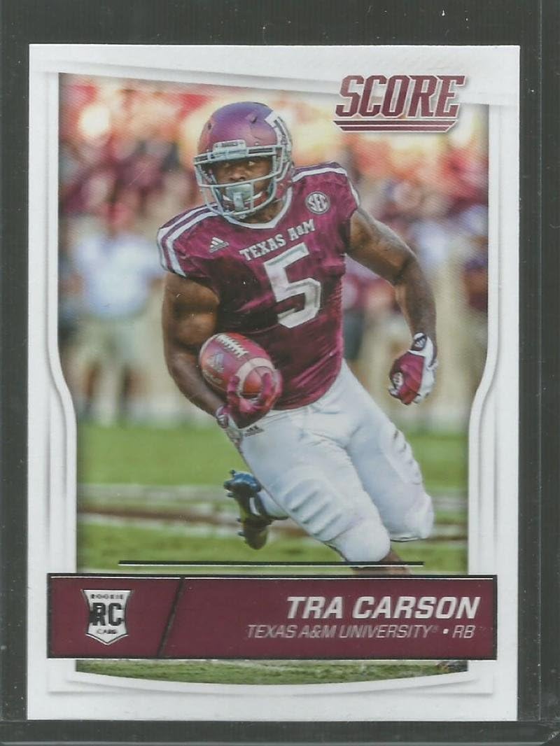 Amazon.com: 2016 Score Rookies #352 Tra Carson NFL Football Card (RC ...