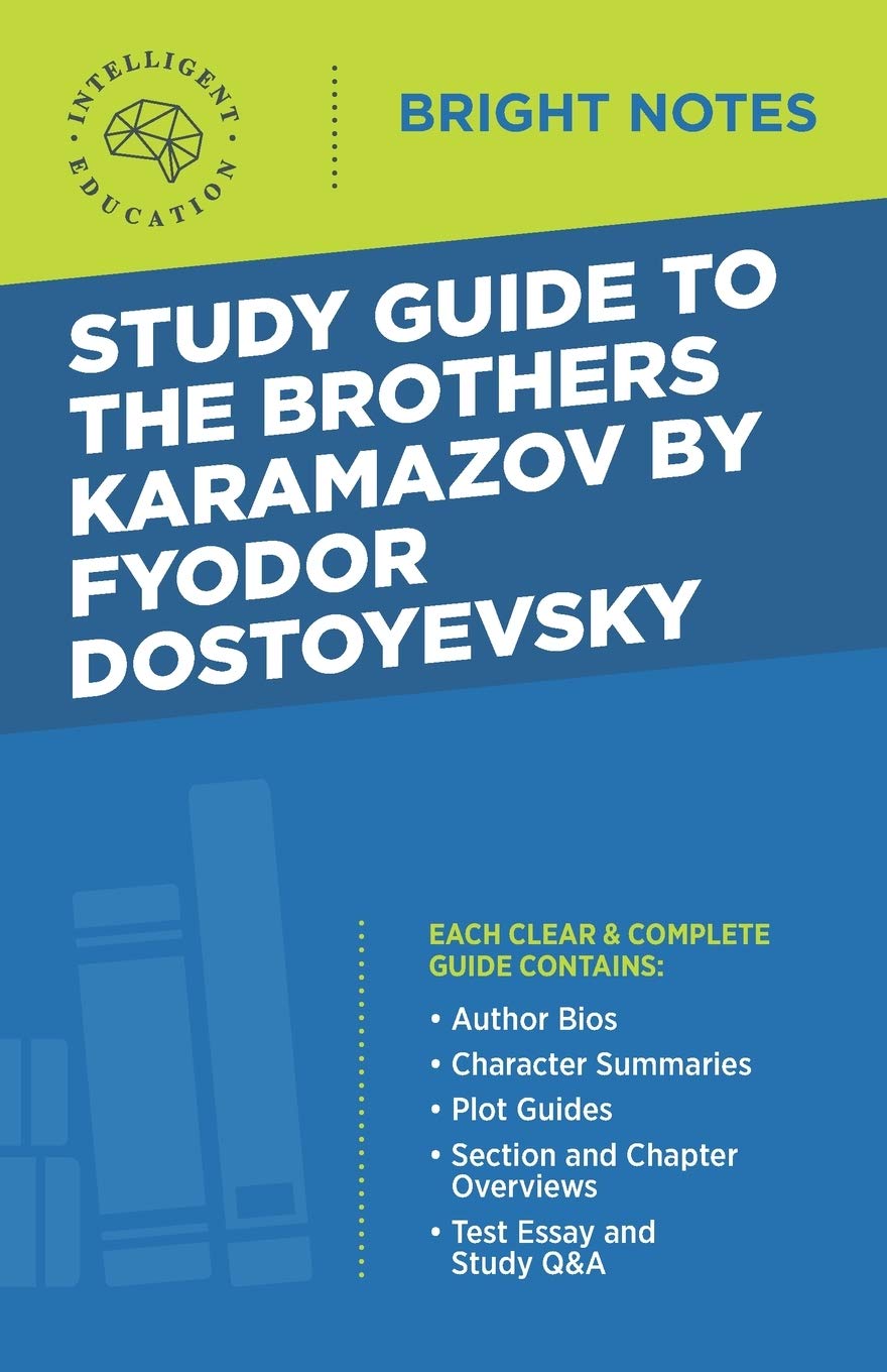 Amazon.com: Study Guide to The Brothers Karamazov by Fyodor Dostoyevsky ...