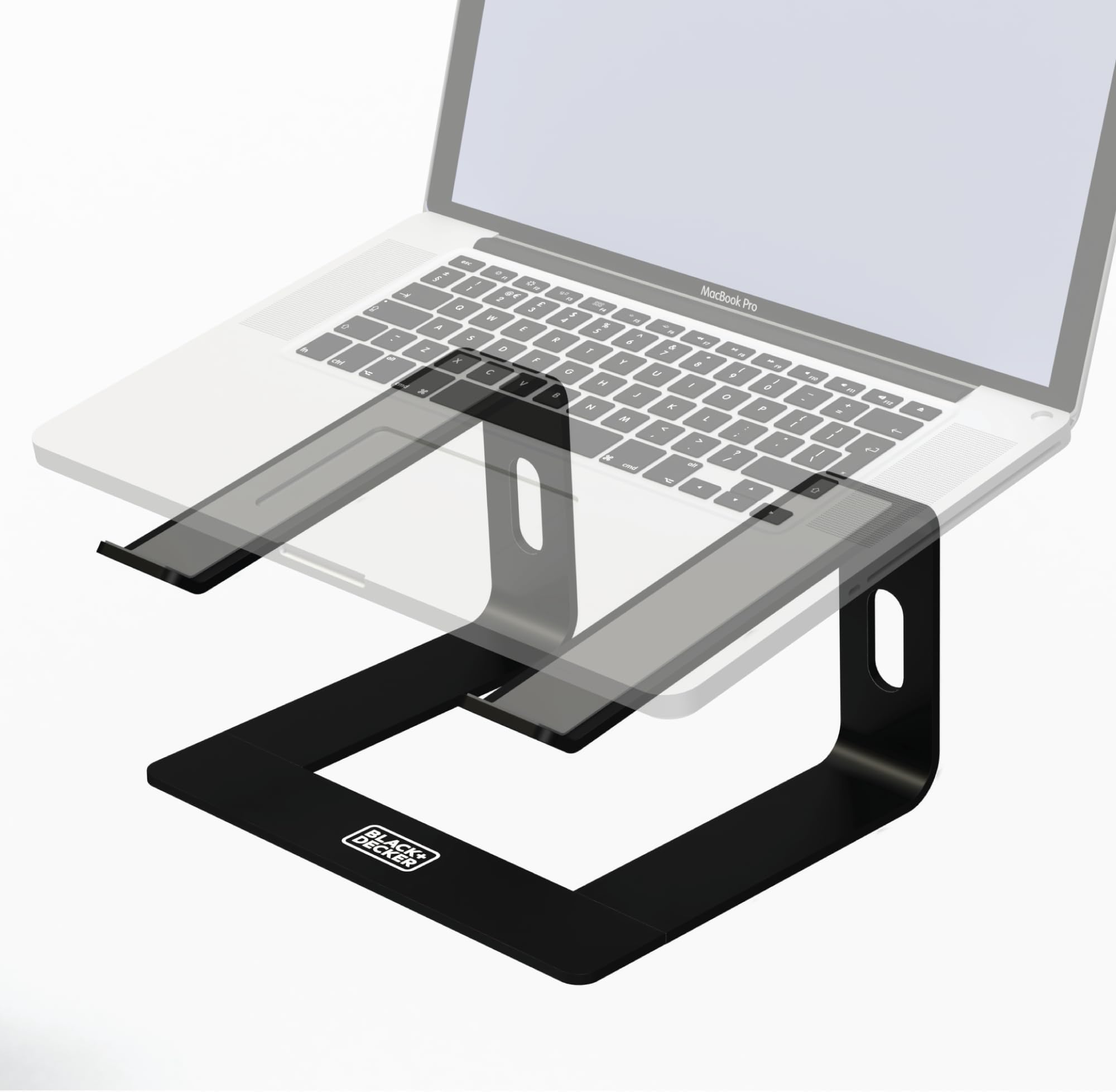 Amazon.com: BLACK+DECKER Laptop Stand for Computer Desk, Ergonomic ...