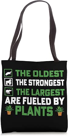 Amazon.com: The Oldest The Strongest The Largest Are Fueled By Plants ...