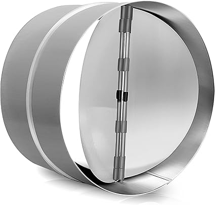 Amazon.com: 6 Inch Backdraft Damper, Draft Blocker Draft Stopper, One ...