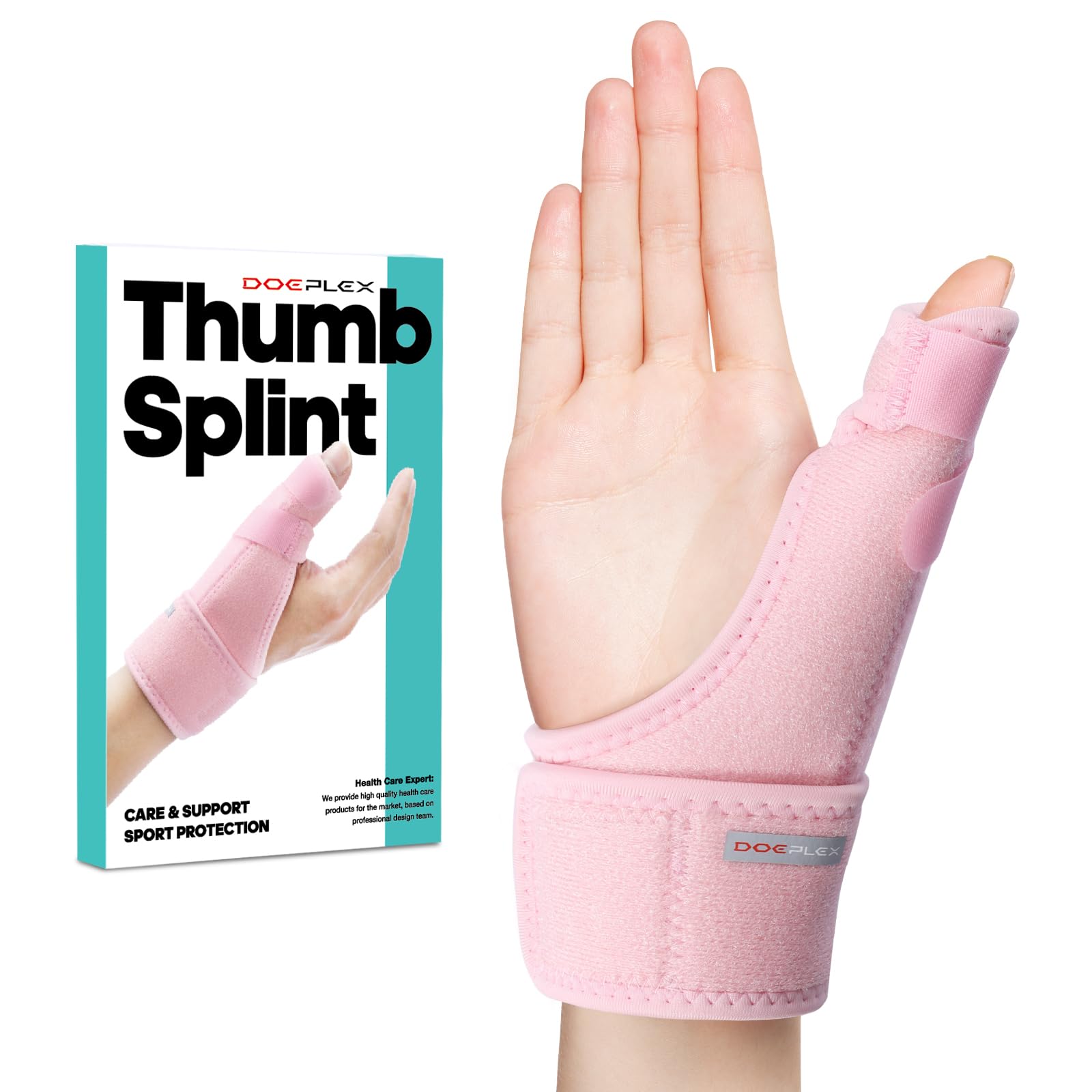 Snapklik.com : DOEPLEX Trigger Thumb Splint, Adjustable Thumb Spica ...