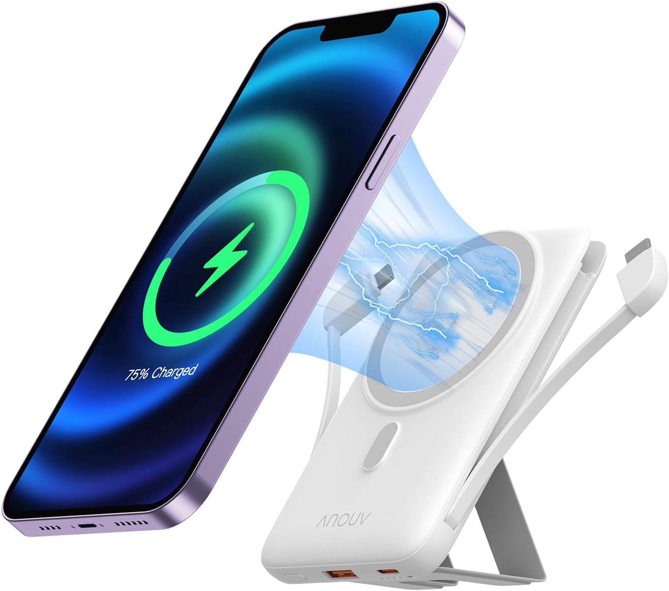 Amazon.com: 2025 Latest Magnetic Wireless Portable Charger Power Bank ...