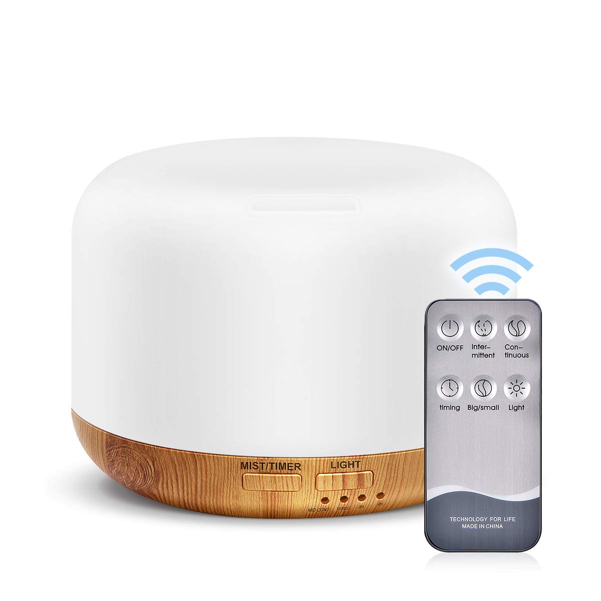 300ML Essential Oil Diffuser,Remote Control Aromatherapy Diffusers ...