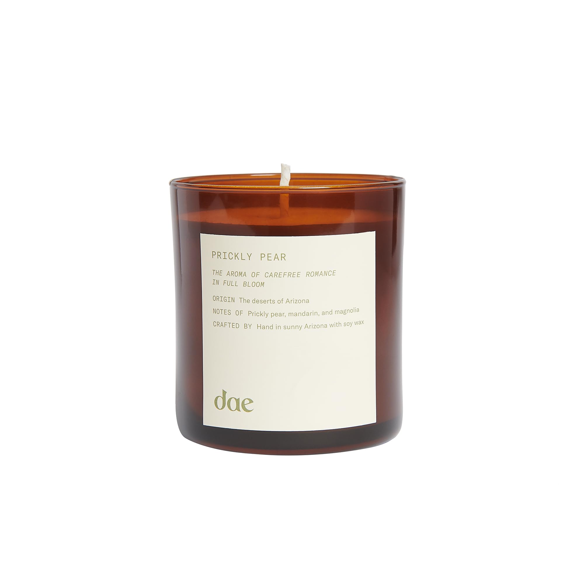 Amazon.com: dae Prickly Pear Candle - Hand Poured, 100% Soy, Locally ...