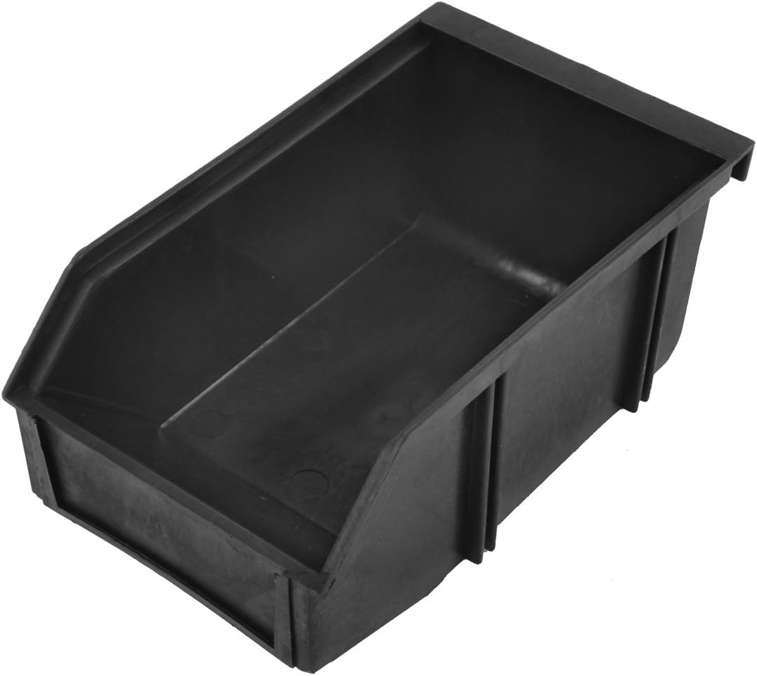 Rectangular Black Plastic Slant Electronic Components Holder Box ...